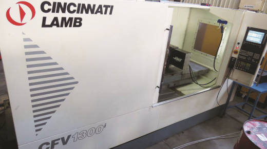 CNC Vertical Machining Centre CINCINNATI LAMB CFV 1300i index head for ...