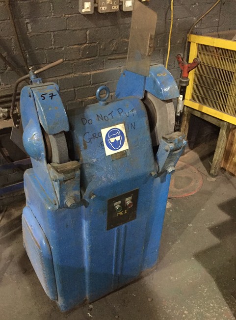 union 12" dia double ended grinder , 3 phase, 1.5" width for sale ...