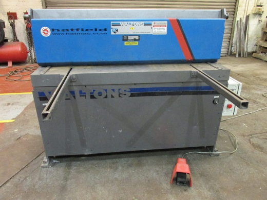WALTON WPG/1250/3 MECHANICAL SHEAR for sale : Machinery-Locator.com