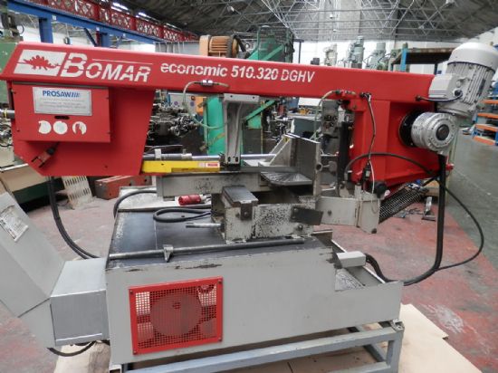 BOMAR 510-320 DGHV Bandsaw for sale : Machinery-Locator.com