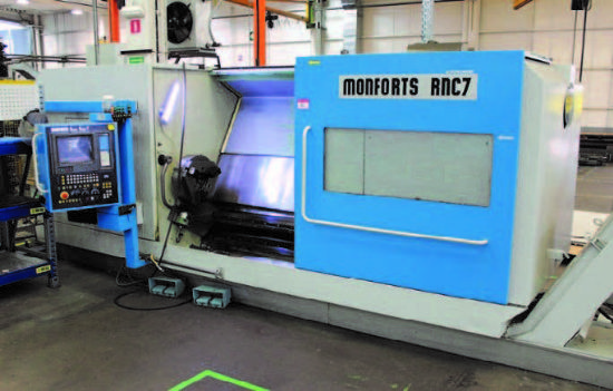 (2) Monforts RNC7 1500 CNC Turning Centres with GE Fanuc 15-T Controls ...