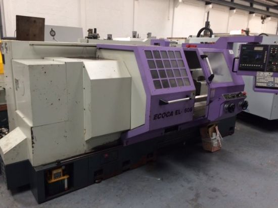 Ecoca EL760-B CNC/Manual Heavy Duty Lathe for sale : Machinery-Locator.com
