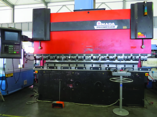 AMADA HFBO 8-axis Press Brake for sale : Machinery-Locator.com