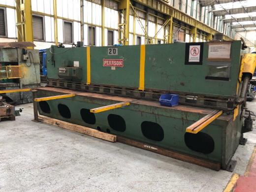 Pearson 14ft x 1/4" Swing Beam Hydraulic Shear for sale : Machinery ...