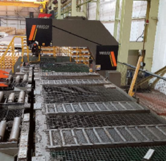 2001 Friggi VAS OSF Automatic Travelling Stainless Steel Plate Bandsaw ...