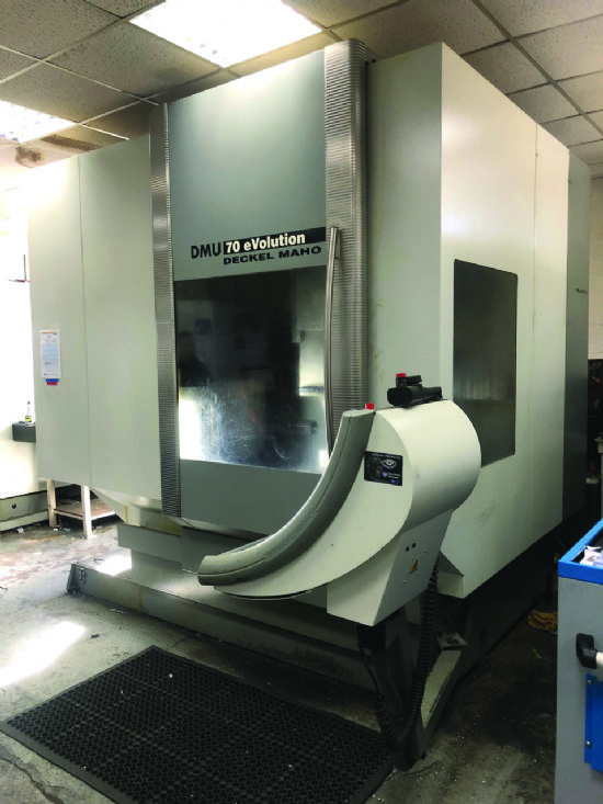 DMG DMU 70 5-Axis Machining Centre for sale : Machinery-Locator.com