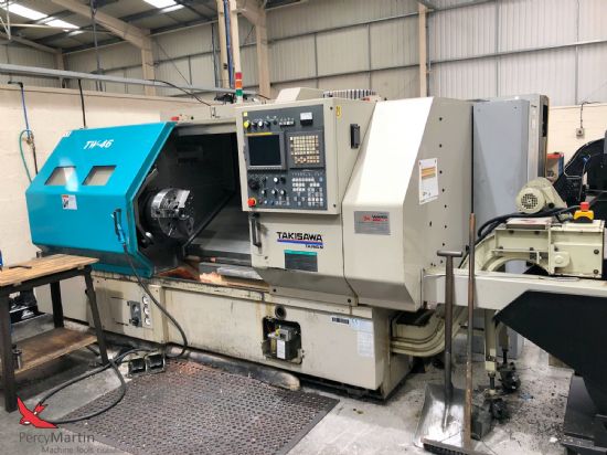 Takisawa TW-46 2007 CNC Lathe for sale : Machinery-Locator.com