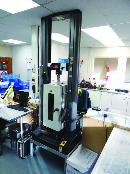 Instron 5969 tensile tester, 50kN max load with controller, class 1 ...