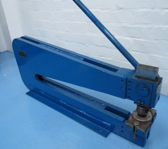 Hunton Hand Operated Bench Punch 24" 610mm throat 3 ton capacity for ...