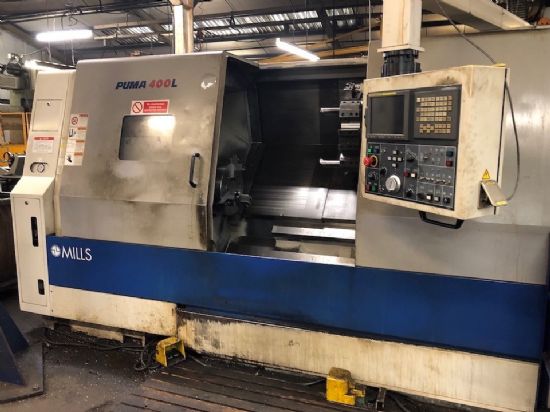 Doosan Puma 400LB 2006 CNC Lathe for sale : Machinery-Locator.com