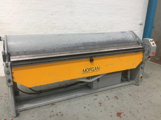 2550mm x 3mm Hydraulic Box & Pan Folder. Manufactured 2007 for sale ...
