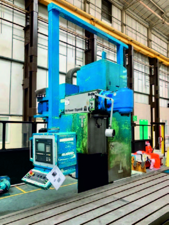Butler Hi-Power Elgamill 4 Axis, CNC Bed Type Milling and Boring ...