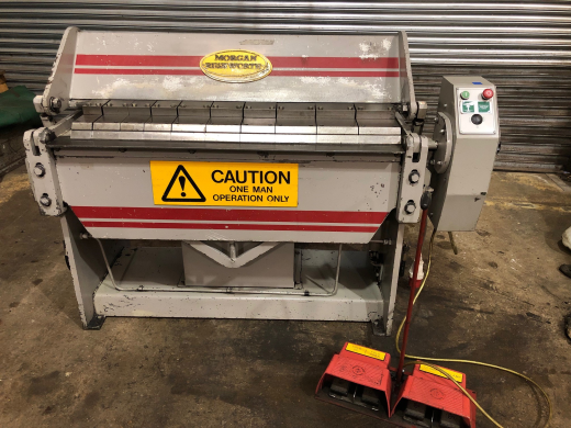 MORGAN RUSHWORTH HBP 50/10 HYDRAULIC BOX & PAN FOLDER for sale ...
