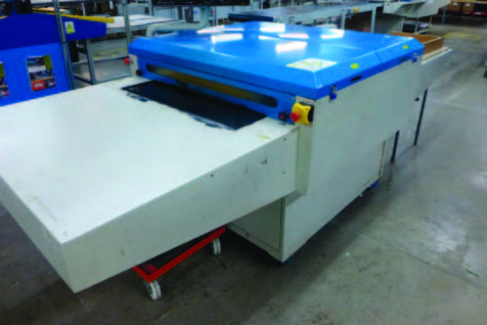 Reliant fiblon fusing press machine (2013) for sale : Machinery-Locator.com