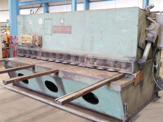 PEARSON 3050mm x 13mm Hydraulic Guillotine / Shearing Machine for sale ...