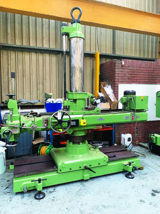 ASQUITH 6ft Portable Radial Arm Drill for sale : Machinery-Locator.com