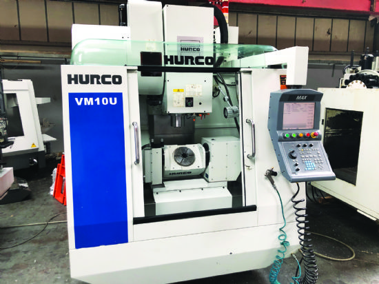 HURCO VM10U 5-Axis Vertical Machining Centre (2010) for sale ...