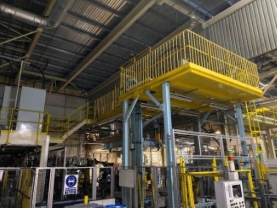 Honda WE1 Tailgate Line tin include Hemming Press, various Fanuc robots and Obara inverter ...