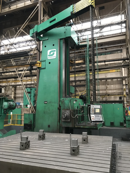 Scharmann Heavy Cut 4 Ram Type CNC Table Borer for sale : Machinery ...