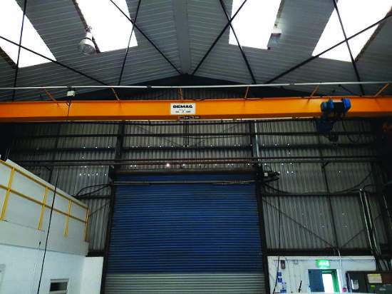 Demag 3-ton pendant-controlled Under-Slung Electric Overhead Crane for ...