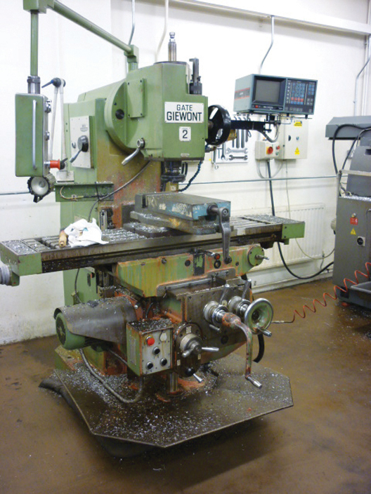 GATE No 2 Vertical Milling Machine.