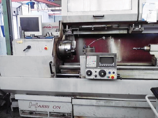 HARRISON Alpha 550 Plus CNC / Manual Lathe